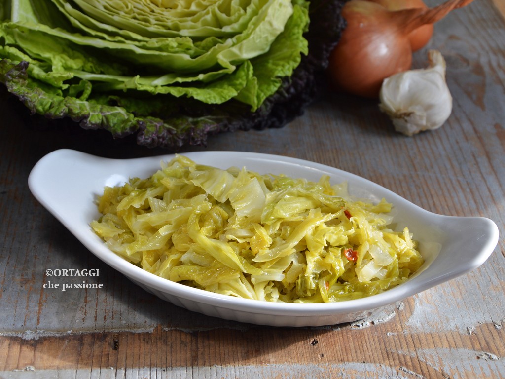 Verza stufata della nonna, verze sofegae | ORTAGGI che passione