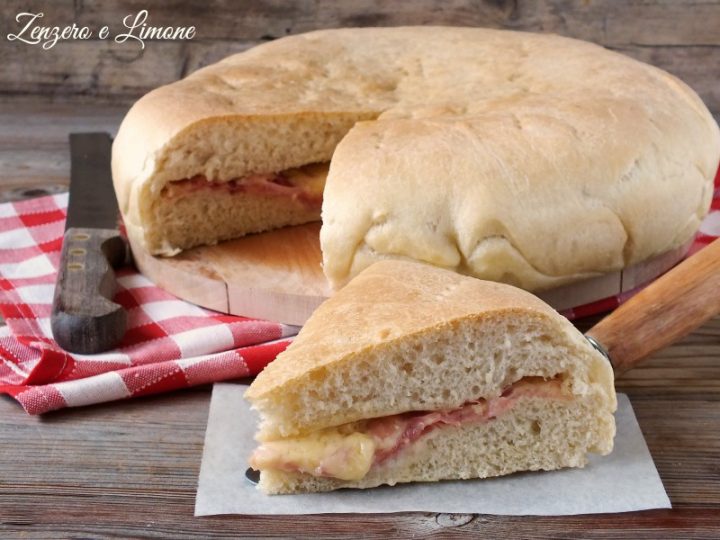 FOCACCIA RIPIENA | ricetta golosa | Zenzero e Limone