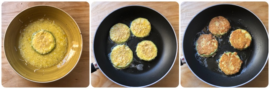 Zucchine impanate in padella | Zenzero e Limone