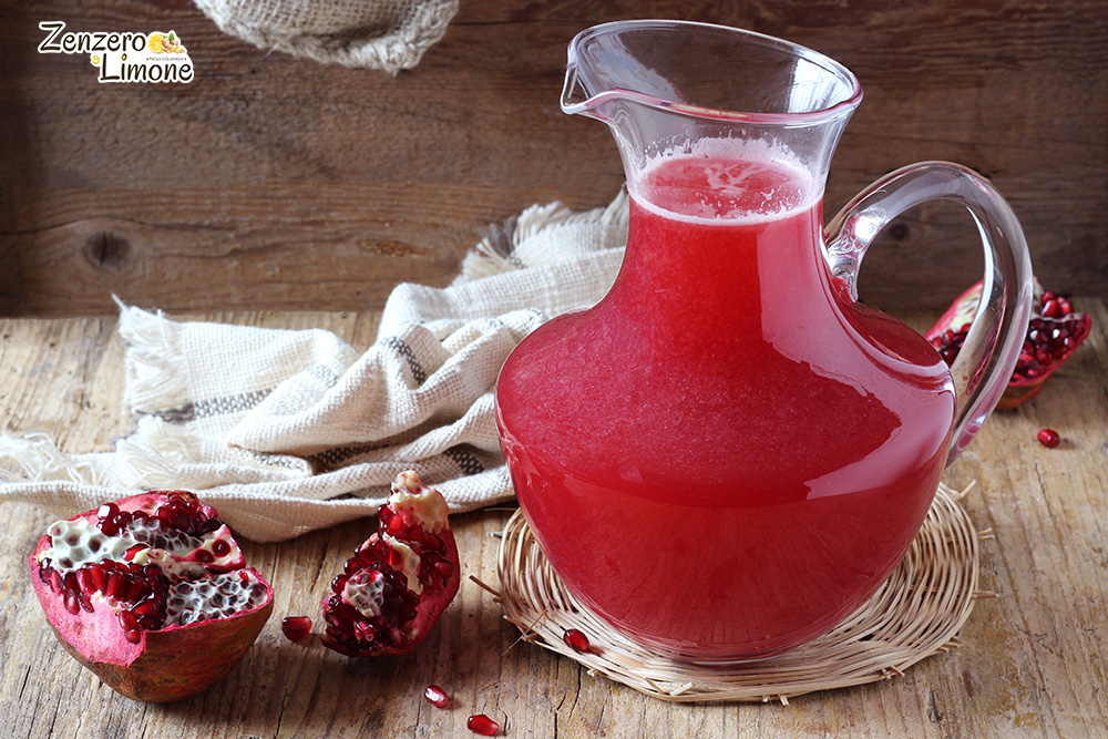 Bibita alla melagrana | Zenzero e Limone