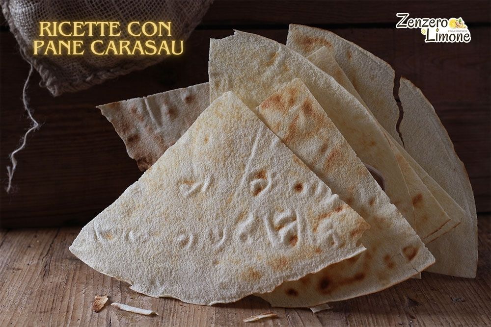 Ricette con pane carasau | Zenzero e Limone