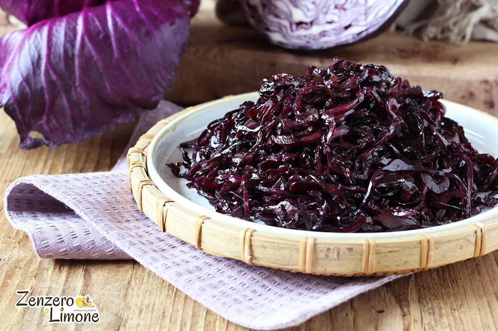 Cavolo viola in agrodolce | Zenzero e Limone
