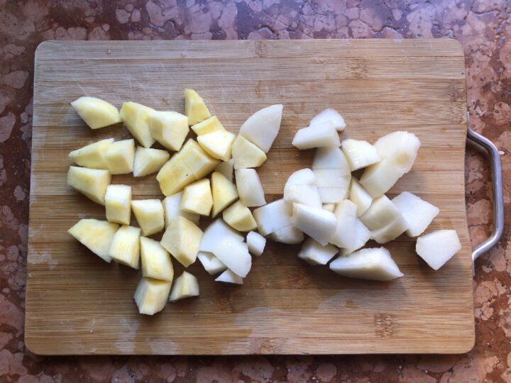 Succo sprint di pera e mela al frullatore | Zenzero e Limone