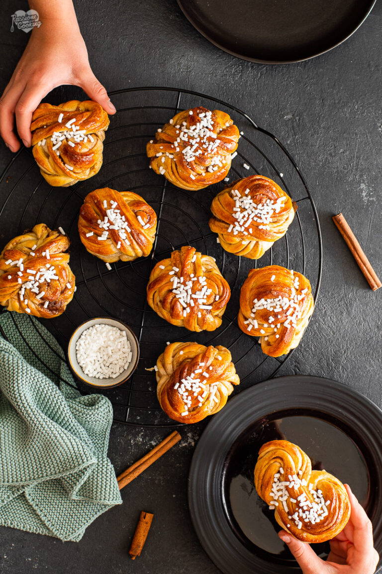 Kanelbullar - girelle alla cannella svedesi - PassioneCooking