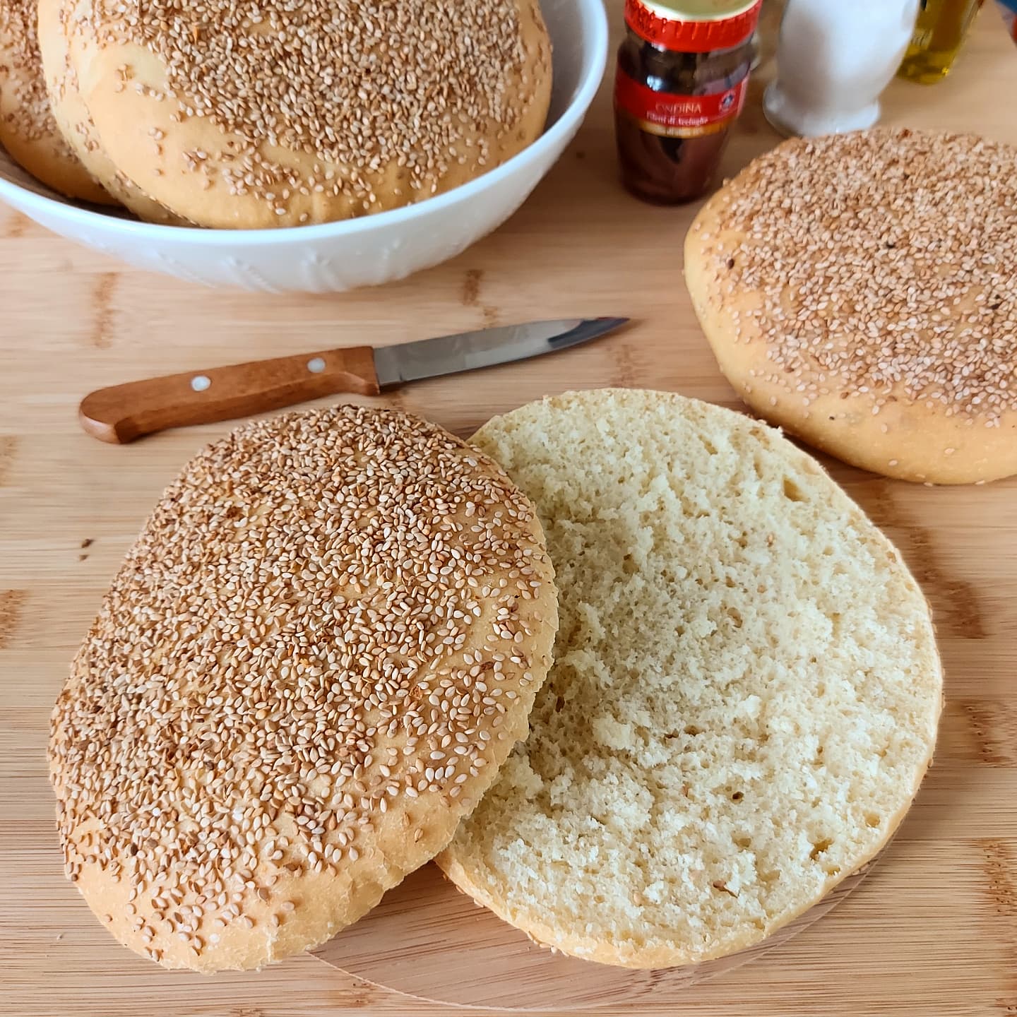 Muffuletta palermitana (anche con Bimby) - Pasticciando con Ilenia