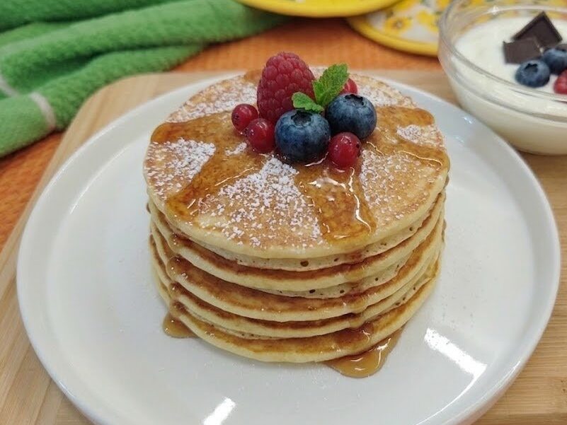 Pancake soffici allo yogurt - PasticcidiGiù
