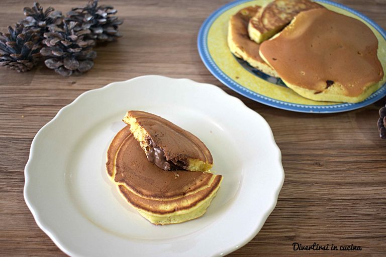 Pancakes ripieni alla Nutella, ricetta Velocissima | Divertirsi in cucina