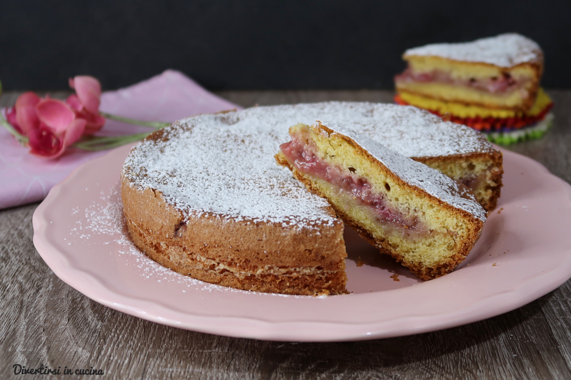Torta fragolina - Divertirsi in cucina
