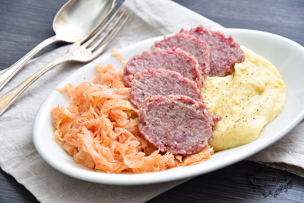 Cotechino con verza e purè - La ricetta di Giovanni Castaldi