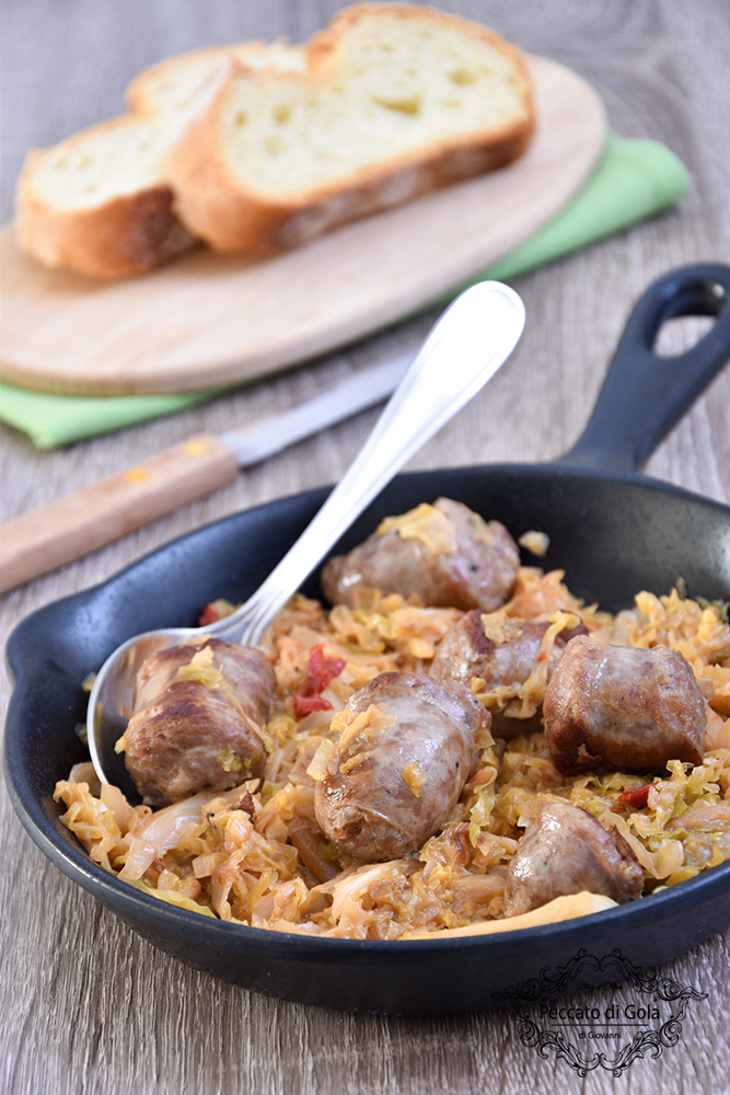 Verza e salsiccia - La ricetta di Giovanni Castaldi