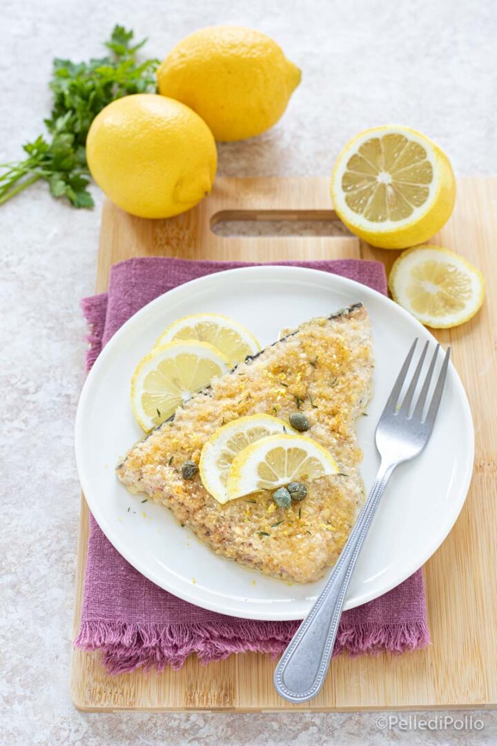 Pesce spada al limone gratinato al forno - Semplice e gustoso