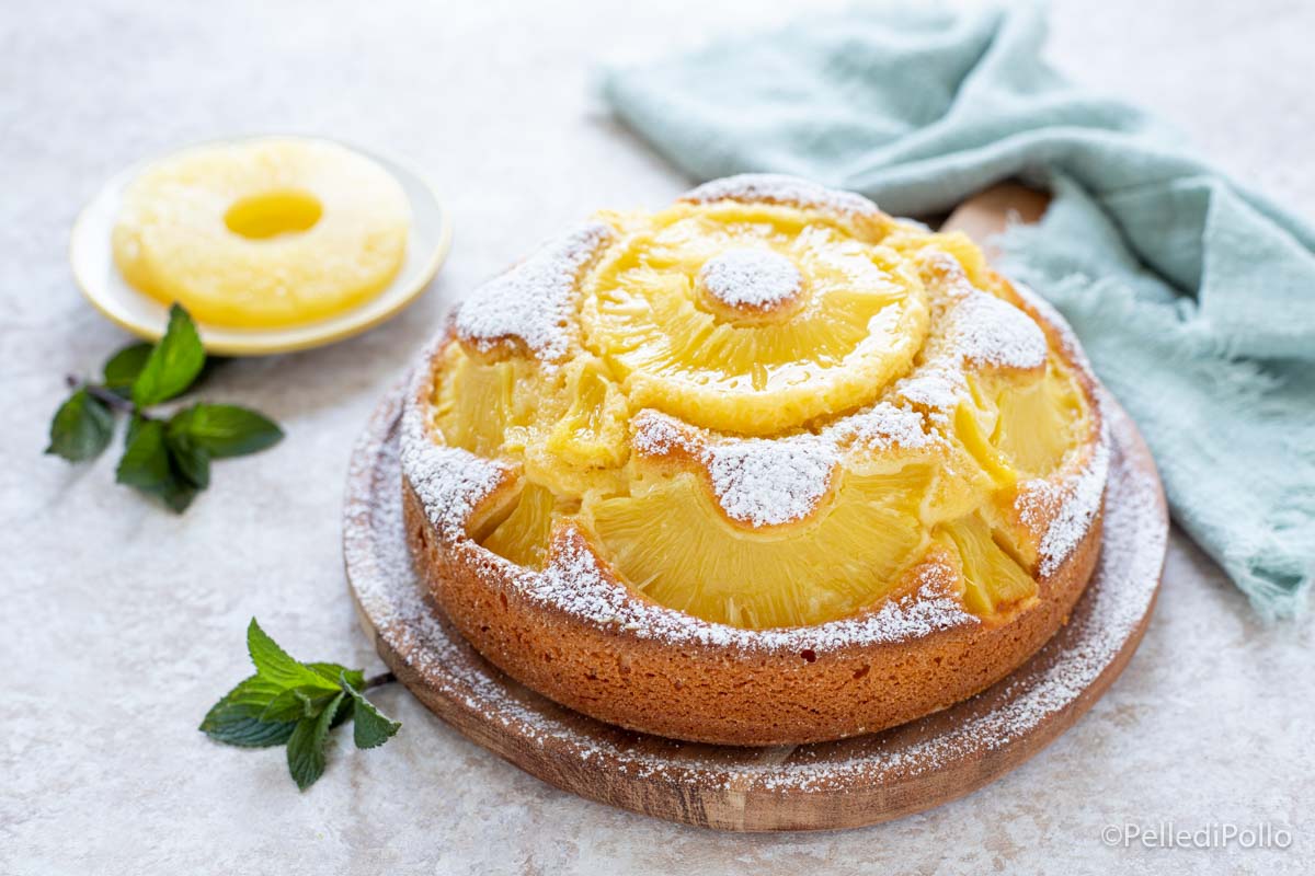 Torta ananas e yogurt - Golosa, soffice e semplicissima