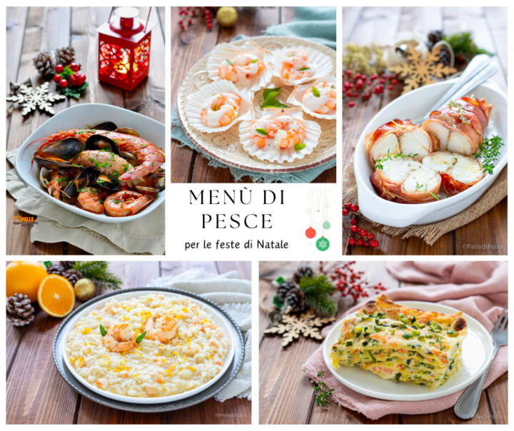Menù di pesce per le feste di Natale - Ricette gustose e semplici