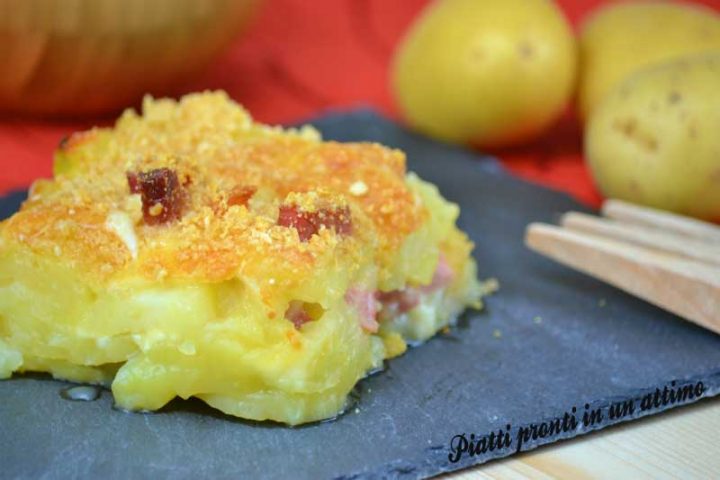 SFORMATO DI PATATE: RICETTA FACILE E GUSTOSA