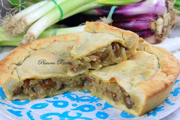 Calzone di Cipolla pugliese - la versione dolce valenzanese