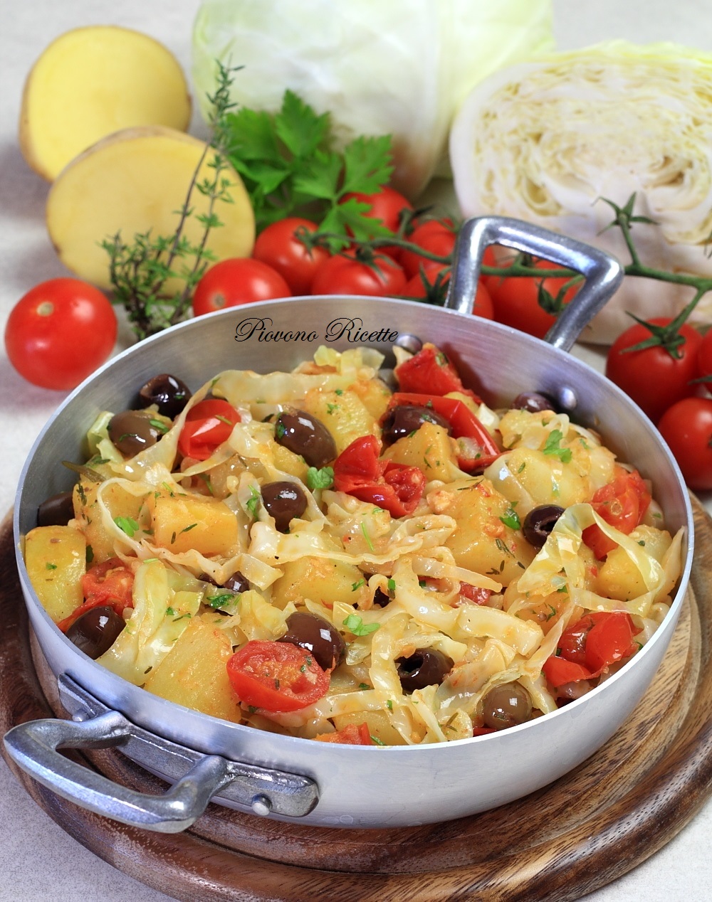 Verza e patate - Piovono Ricette