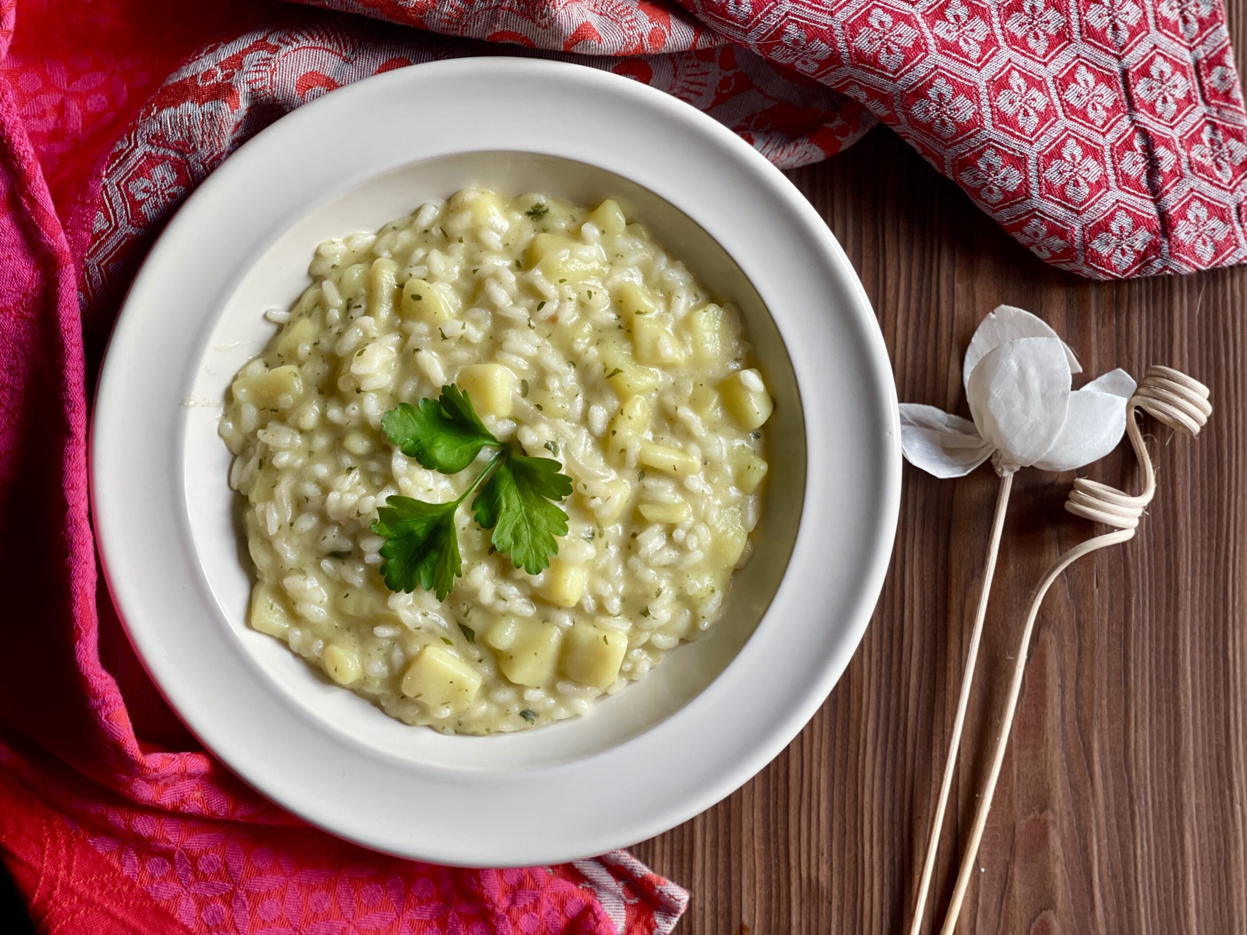 Riso e patate cremoso: la ricetta tradizionale di nonna Maria.