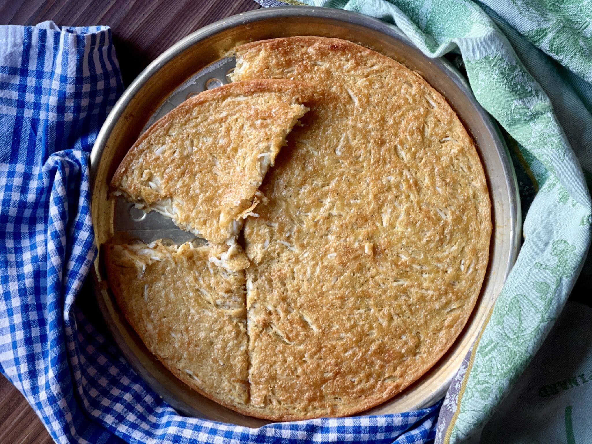 La farinata con i rossetti è una variante della zona di Voltri