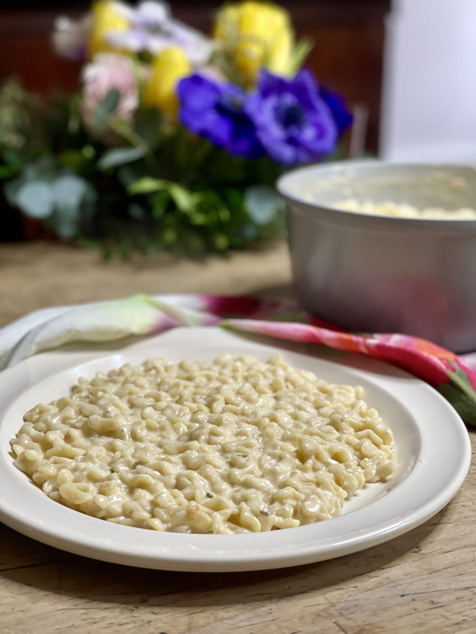 La pastina con formaggino è un piatto che mette tenerezza