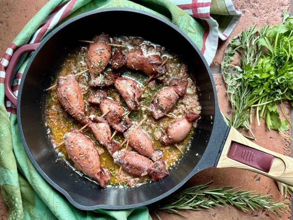 Totani ripieni alle erbe aromatiche - La nostra politica in cucina