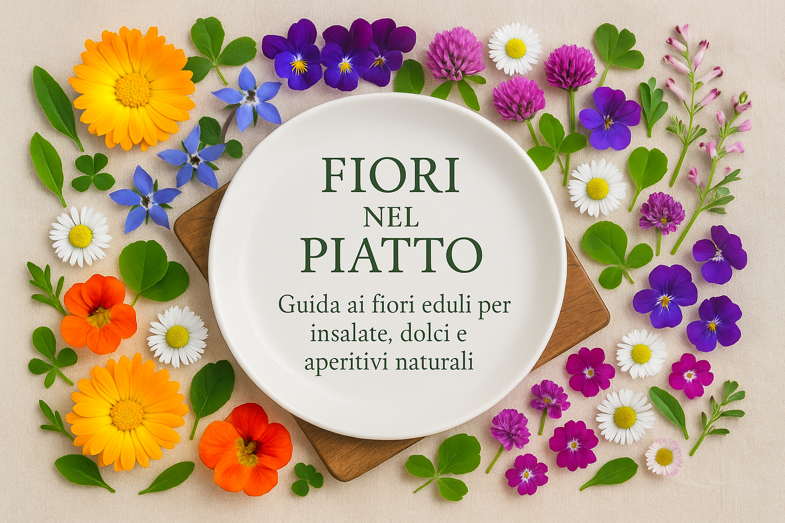 Fiori nel piatto: guida ai fiori eduli in cucina