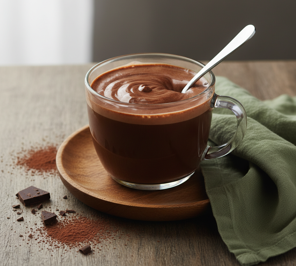 Cioccolata calda fatta in casa: ricetta cremosa e veloce in 5 minuti.