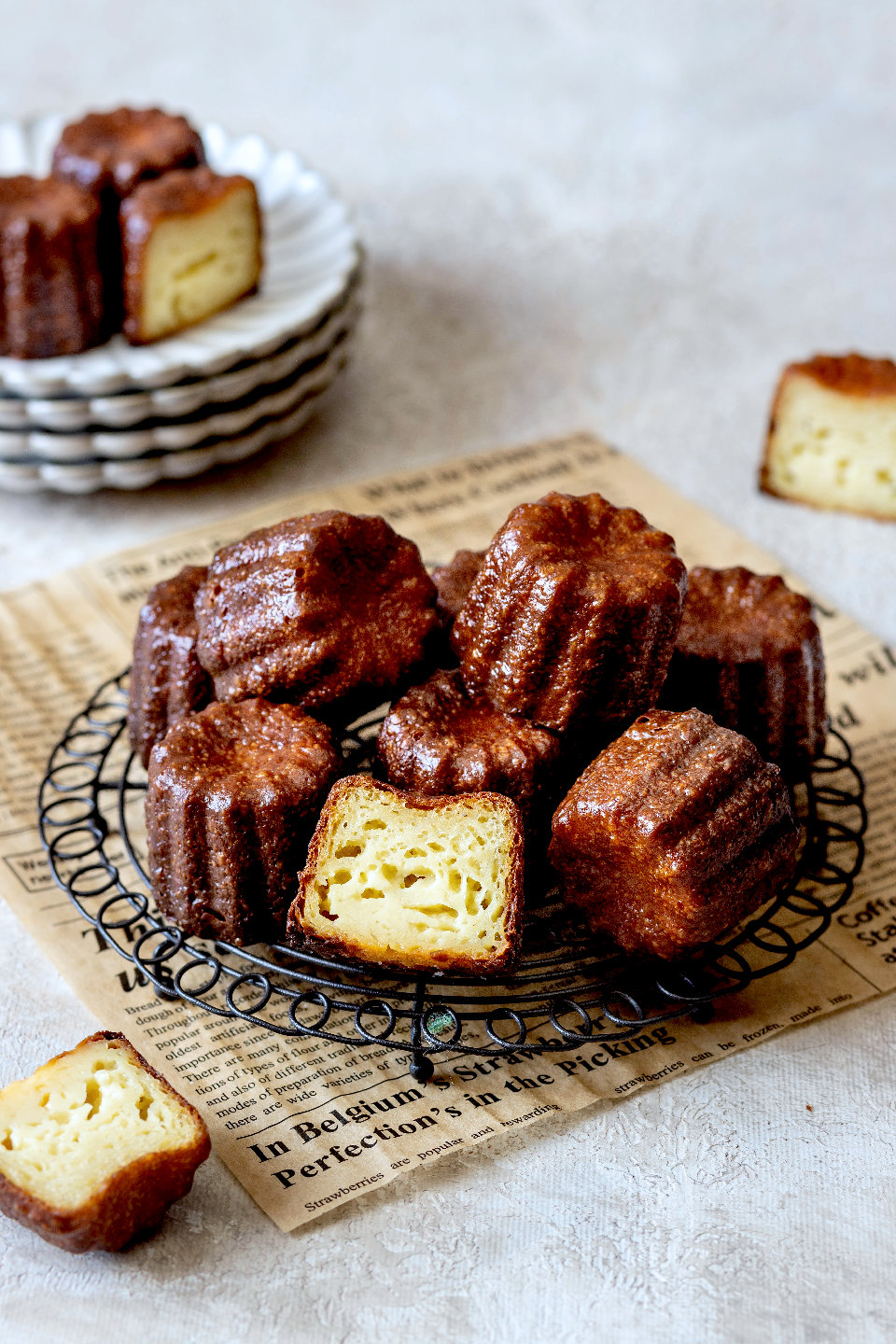 Canelés bordelais, o cannelés, ricetta originale