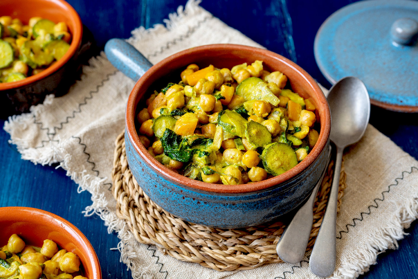 Curry di ceci alle verdure, ricetta vegetariana
