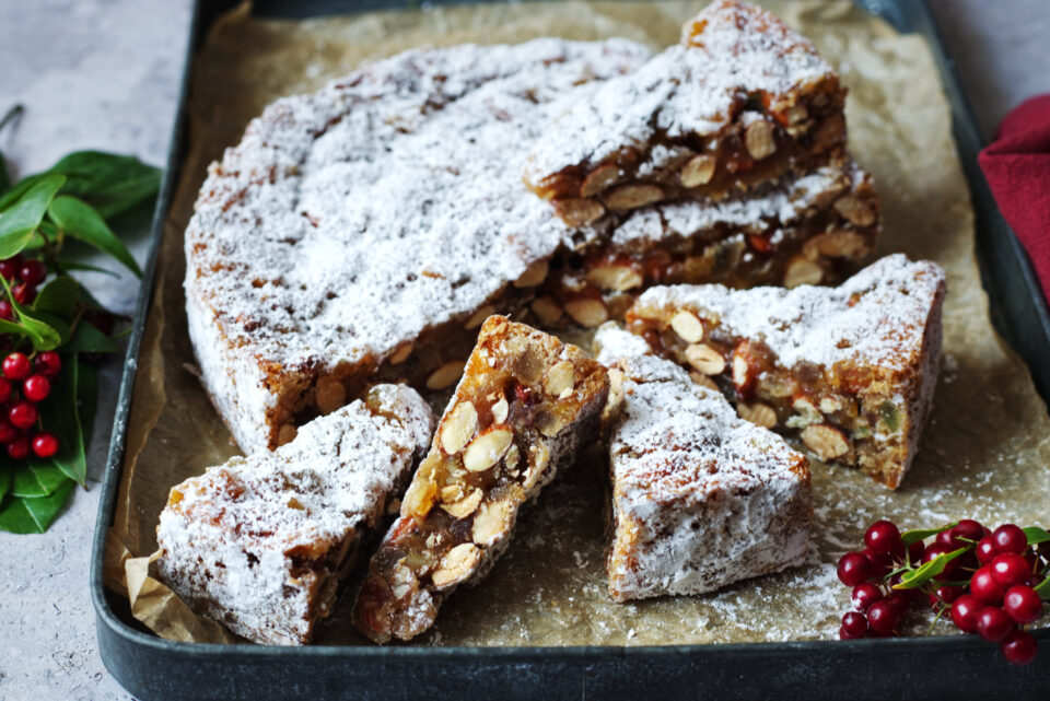 Panforte di Siena, fatto in casa ,ricetta originale