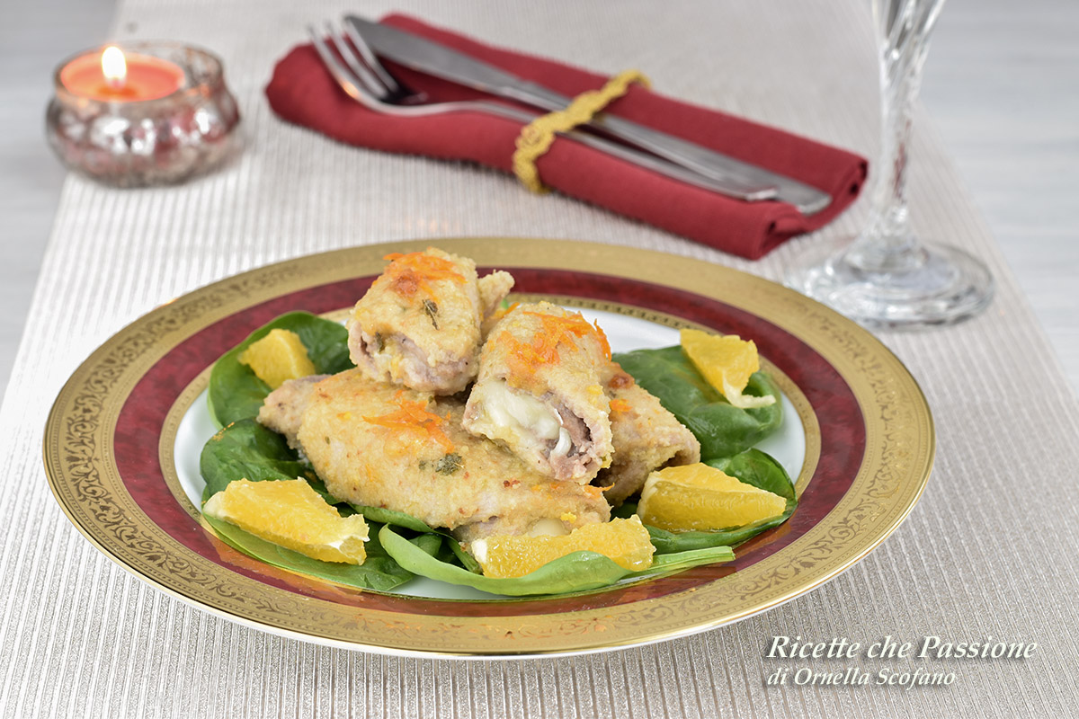 Involtini di lonza allo spumante - Ricette che Passione di Ornella Scofano