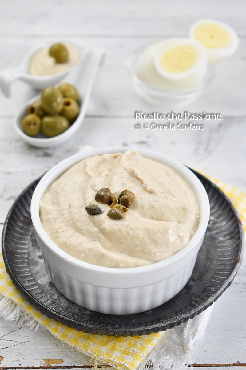 Salsa tonnata speciale e veloce con olive - Ricette che Passione di ...