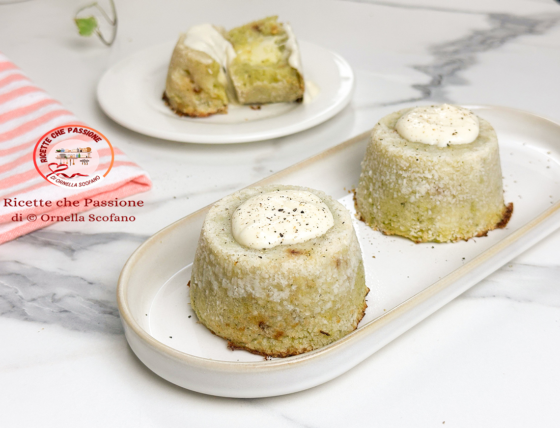 Tortini di patate e broccoli al formaggio veloci in friggitrice ad aria ...