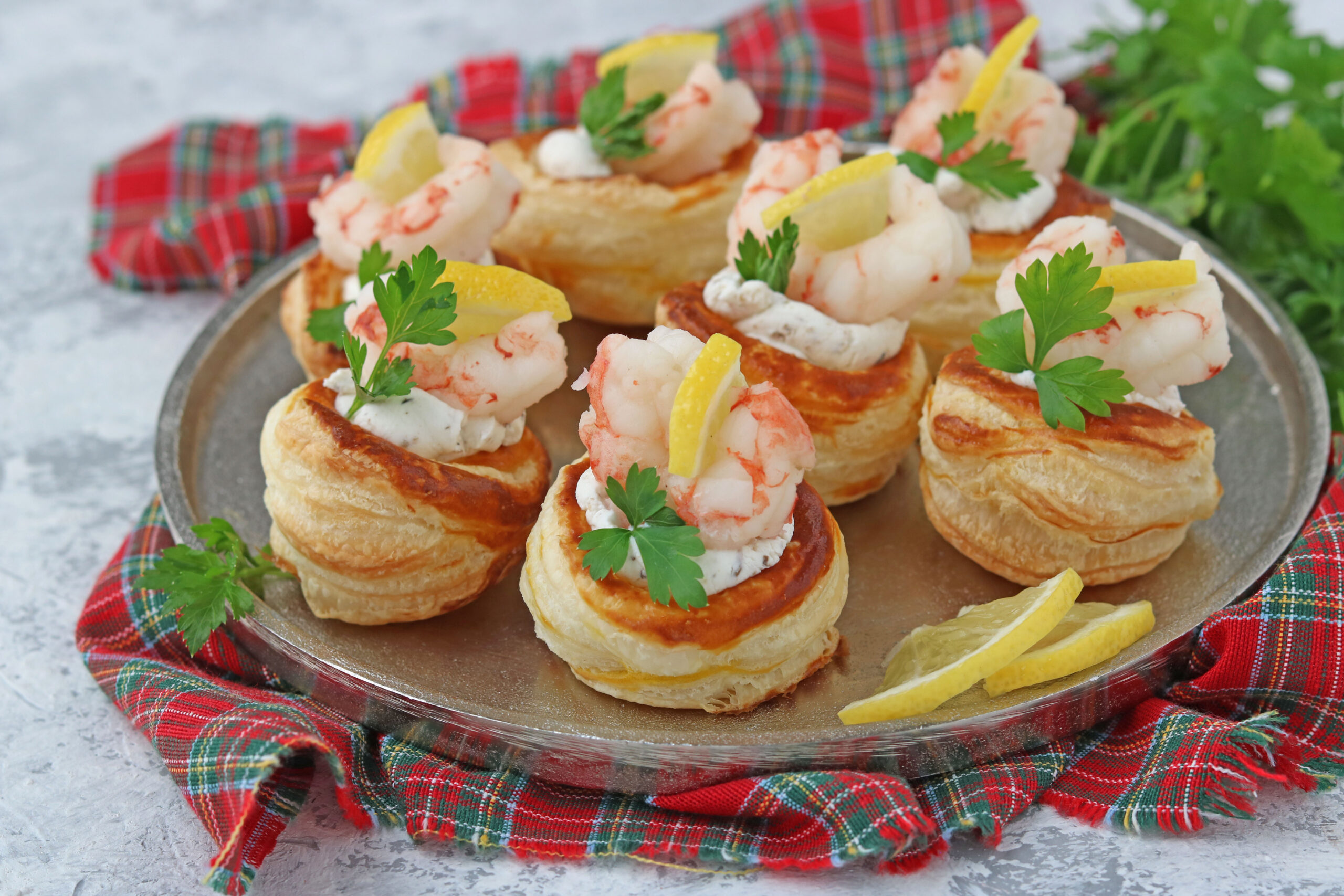 voulevant ai gamberetti deliziosi cestini si sfoglia facili