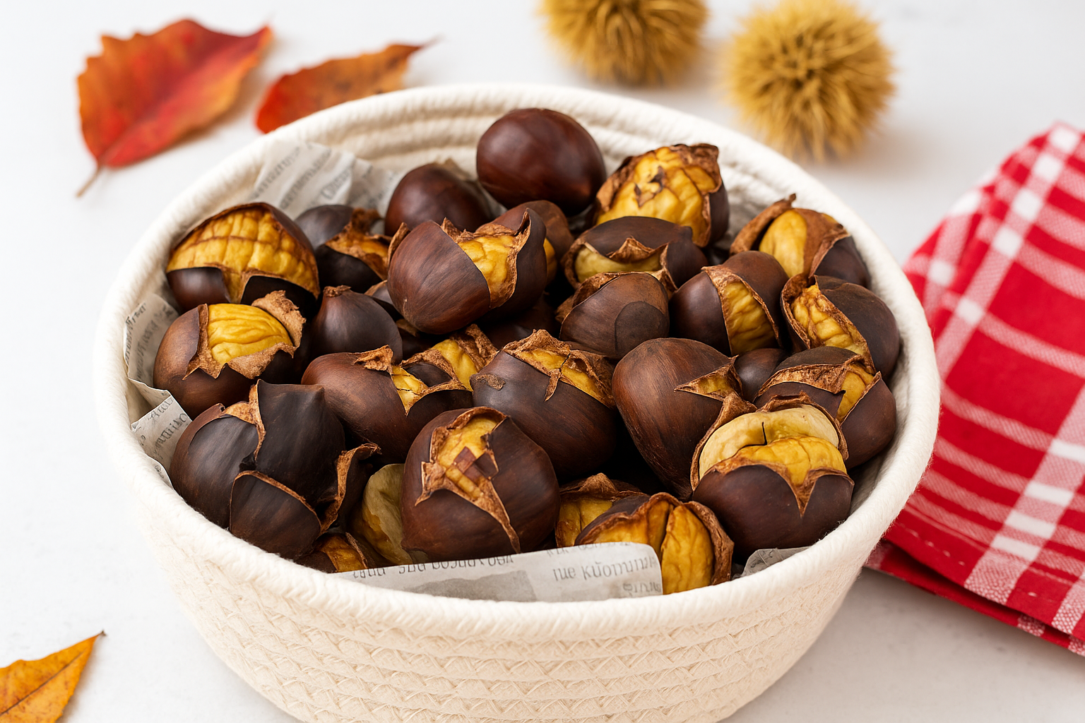 Castagne cotte in friggitrice ad aria cuociono in 20 minuti e si ...