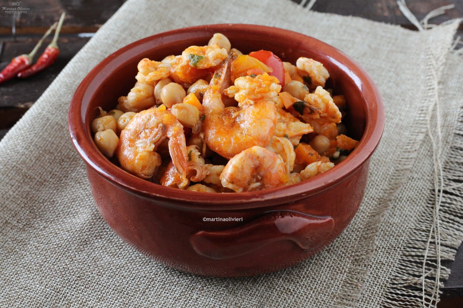 Zuppa di ceci e gamberi - Le Ricette di Libellula