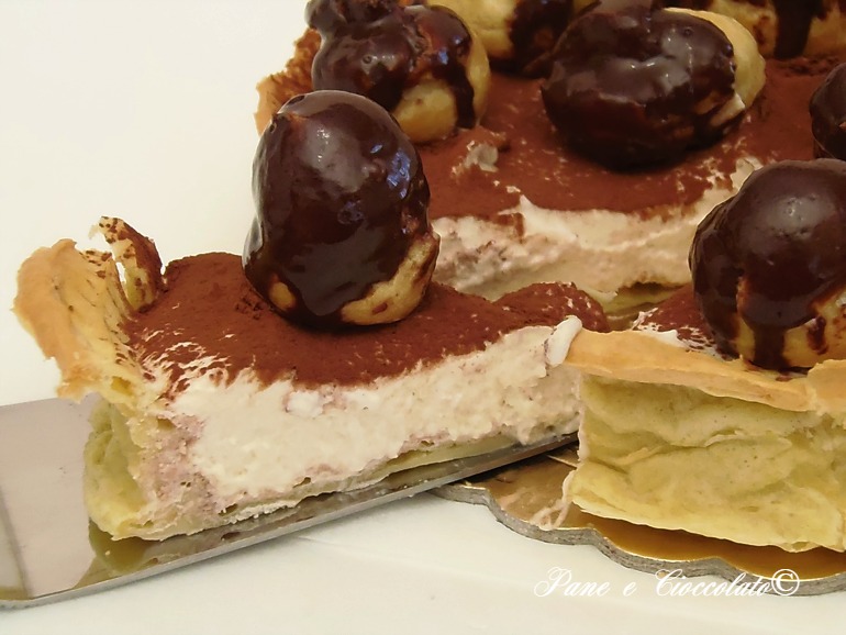 Torta Bigne facile in versione dessert