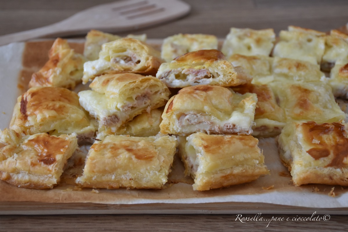 Rusticini Antipasto Tonno e Stracchino Ricetta Antipasto 100 pezzi ...