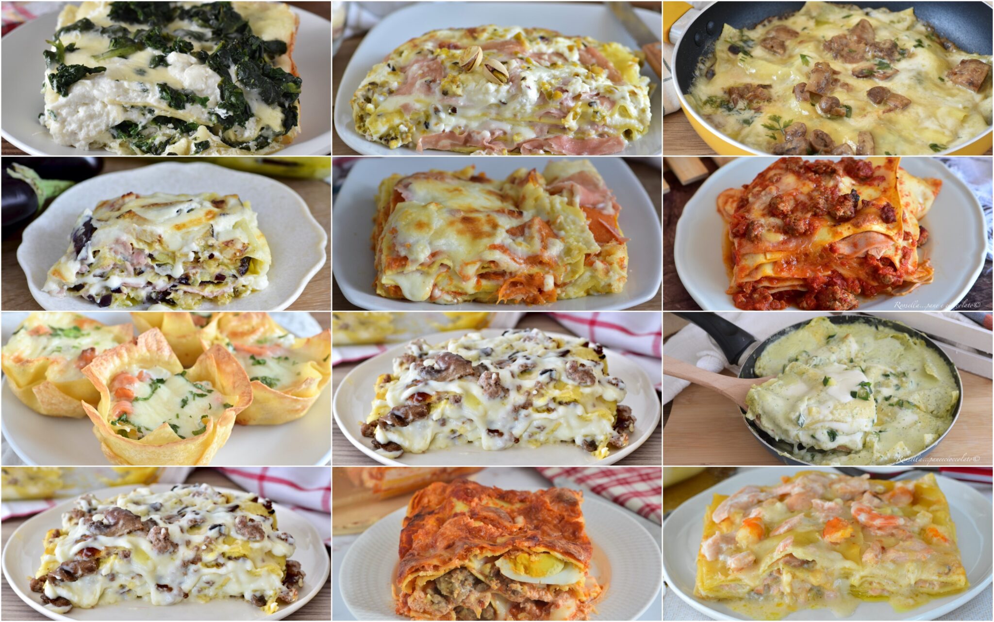 PRIMI PIATTI di Pasta Ricette di Lasagne per tutti i gusti facili e gustose