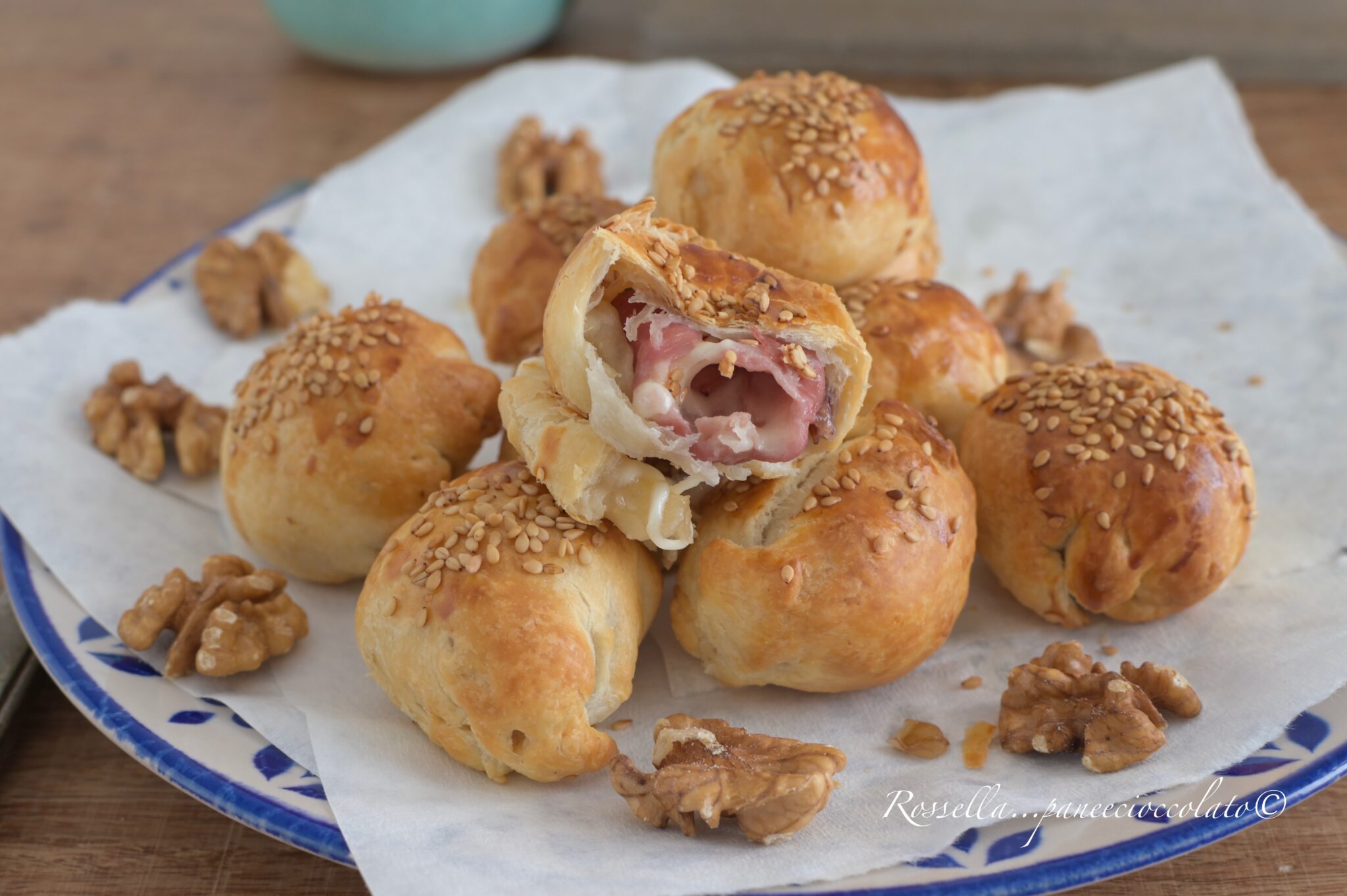 Rustici in Friggitrice ad aria Ricetta in 15 minuti di pasta sfoglia e ...