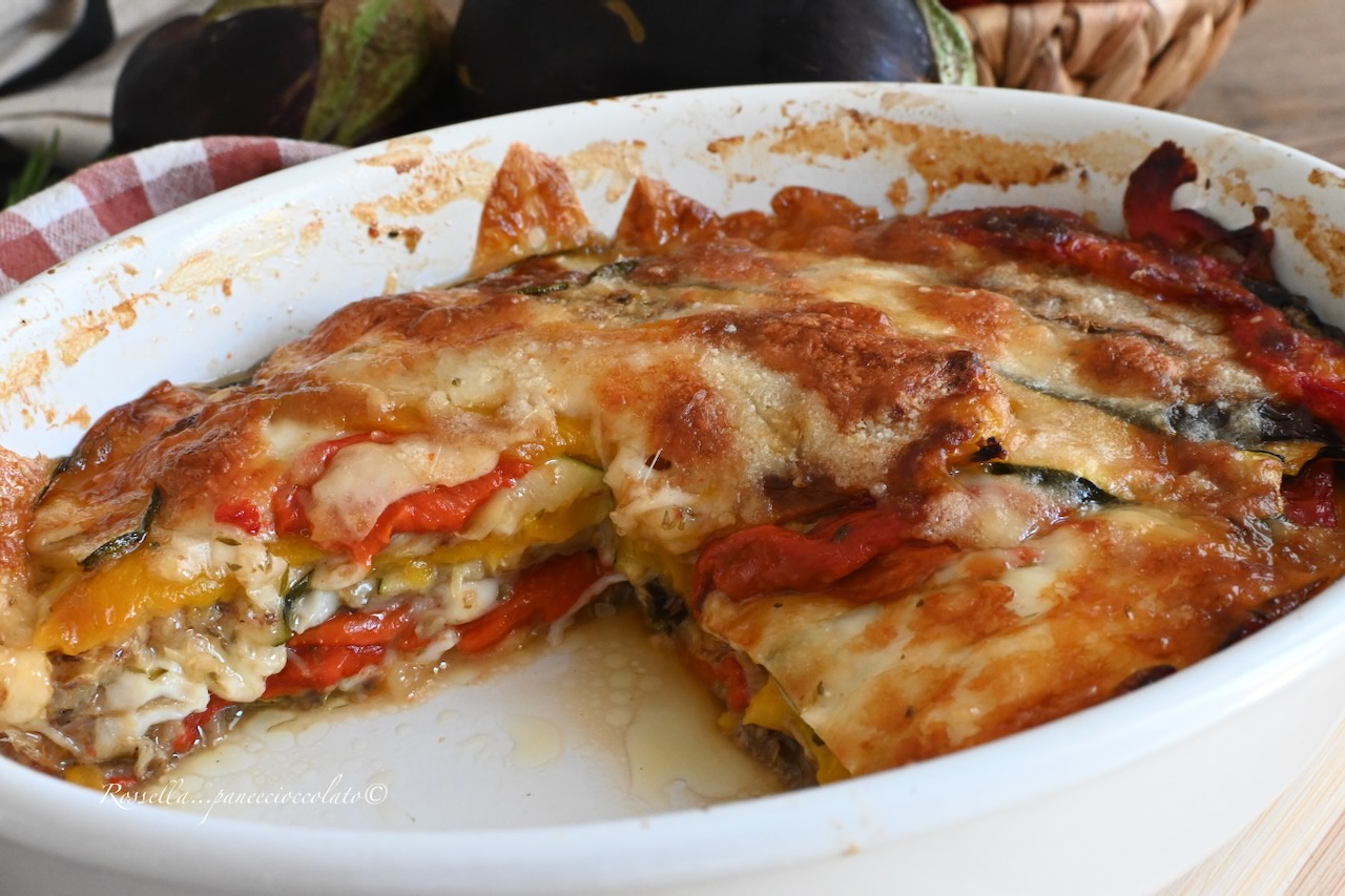 Sformato di Verdure al forno la Ricetta economica dettagliata e facilissima