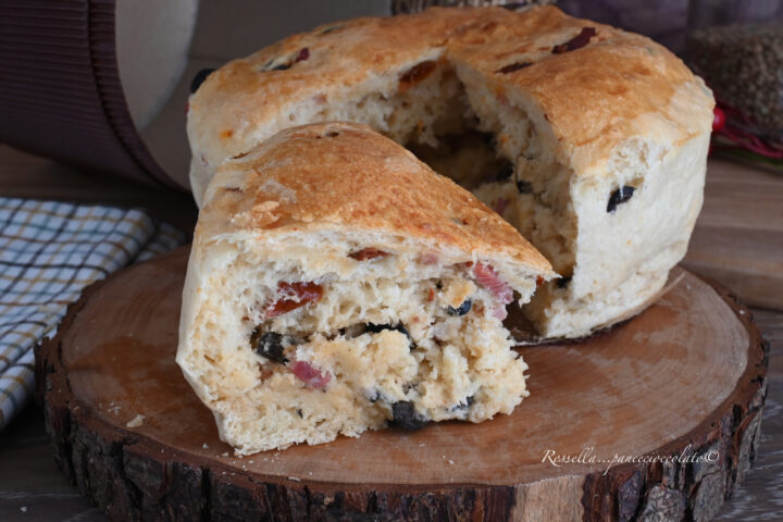 PANETTONE SALATO in poco tempo Antipasto di Natale originale