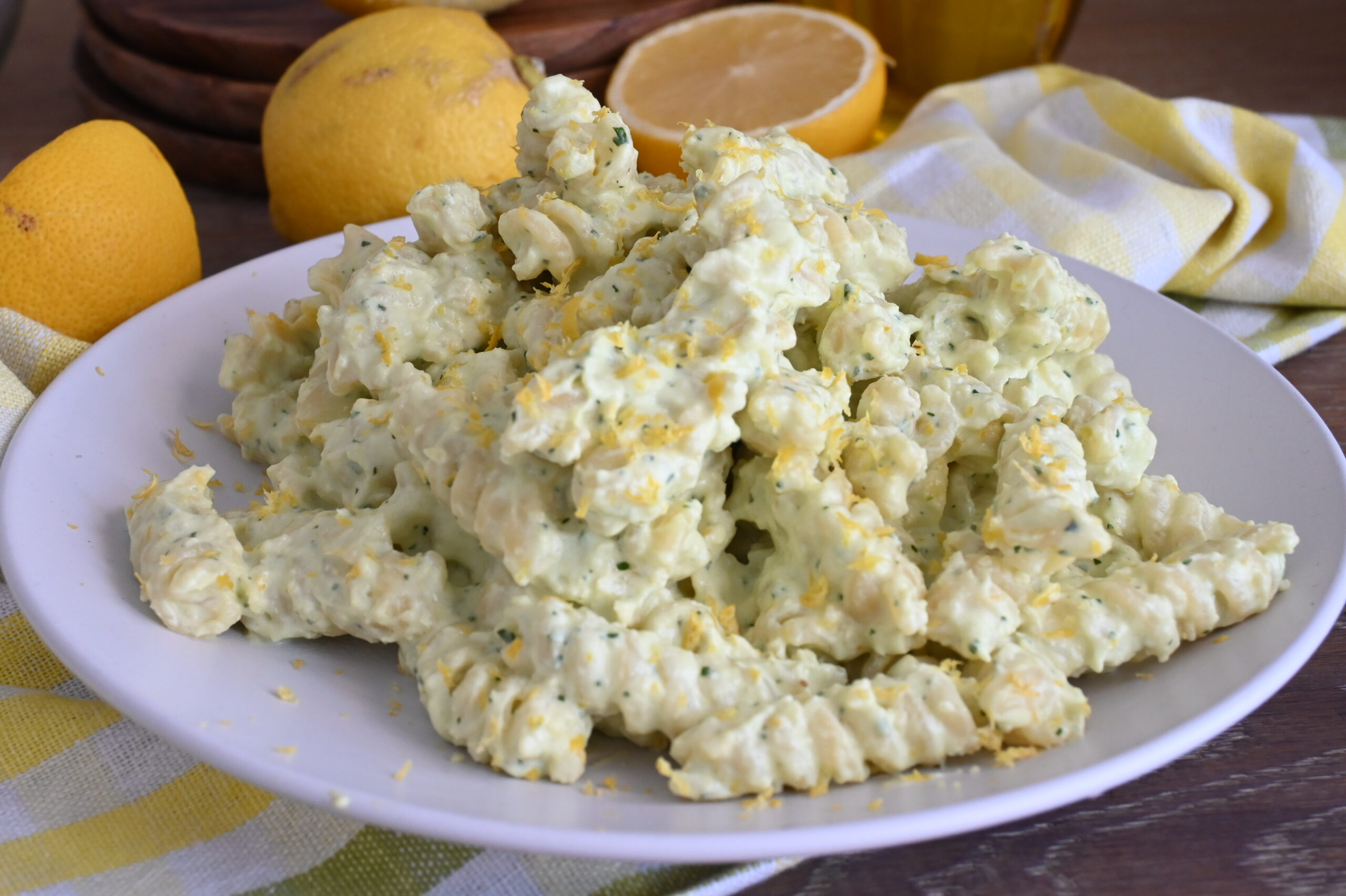 PASTA Robiola e Limone cremosa, profumata ed appetitosa