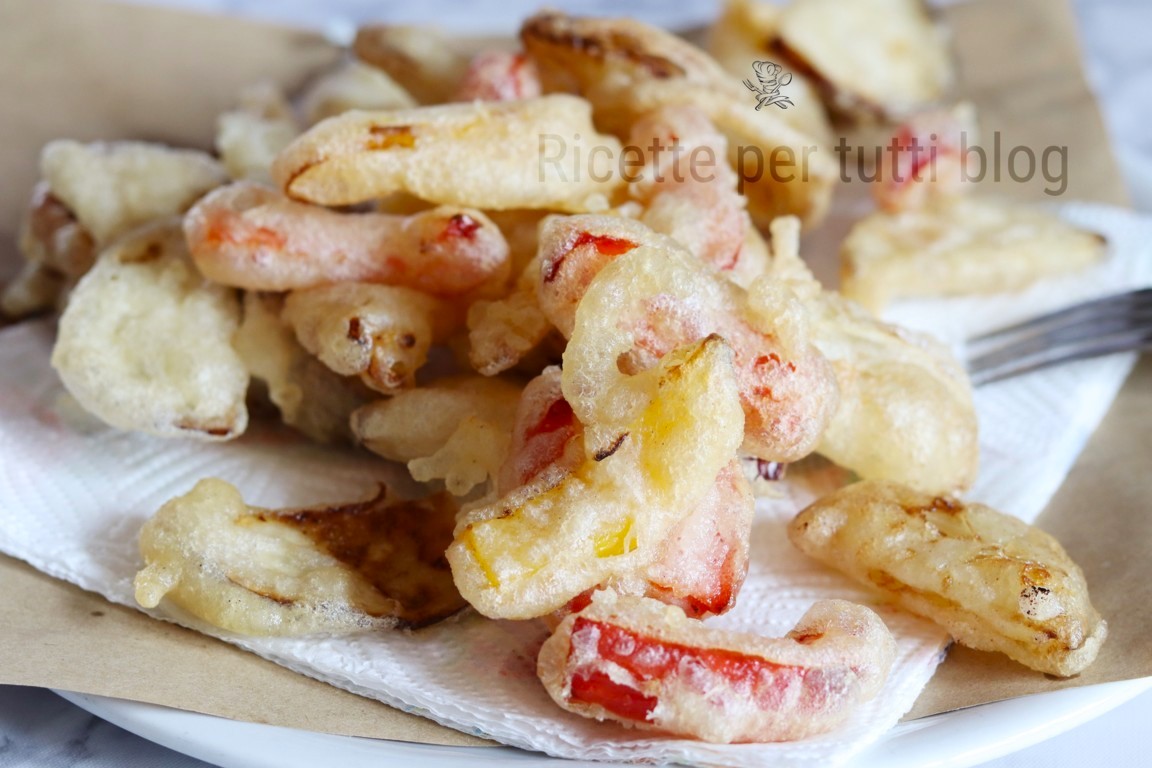 Verdure fritte * Ricette per tutti blog*Con esubero lievito madre*