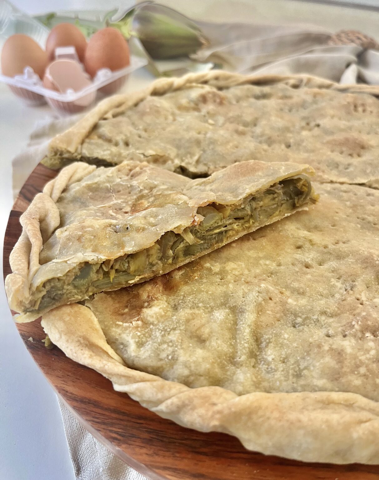 Torta di carciofi LIGURE, ricetta originale con pasta matta. - Blog di ...