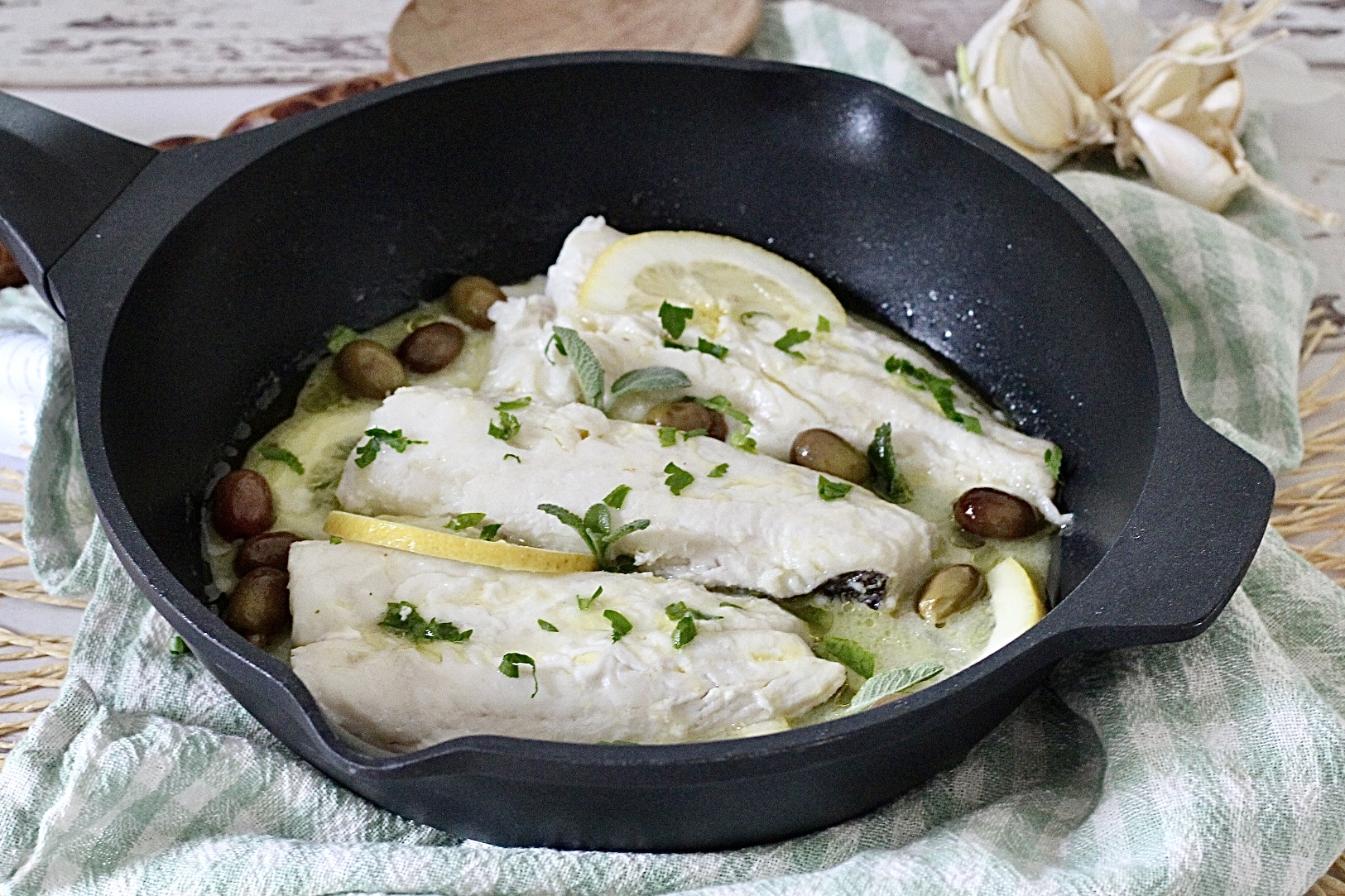 Nasello al limone ricetta semplice - Blog di ricette salutari