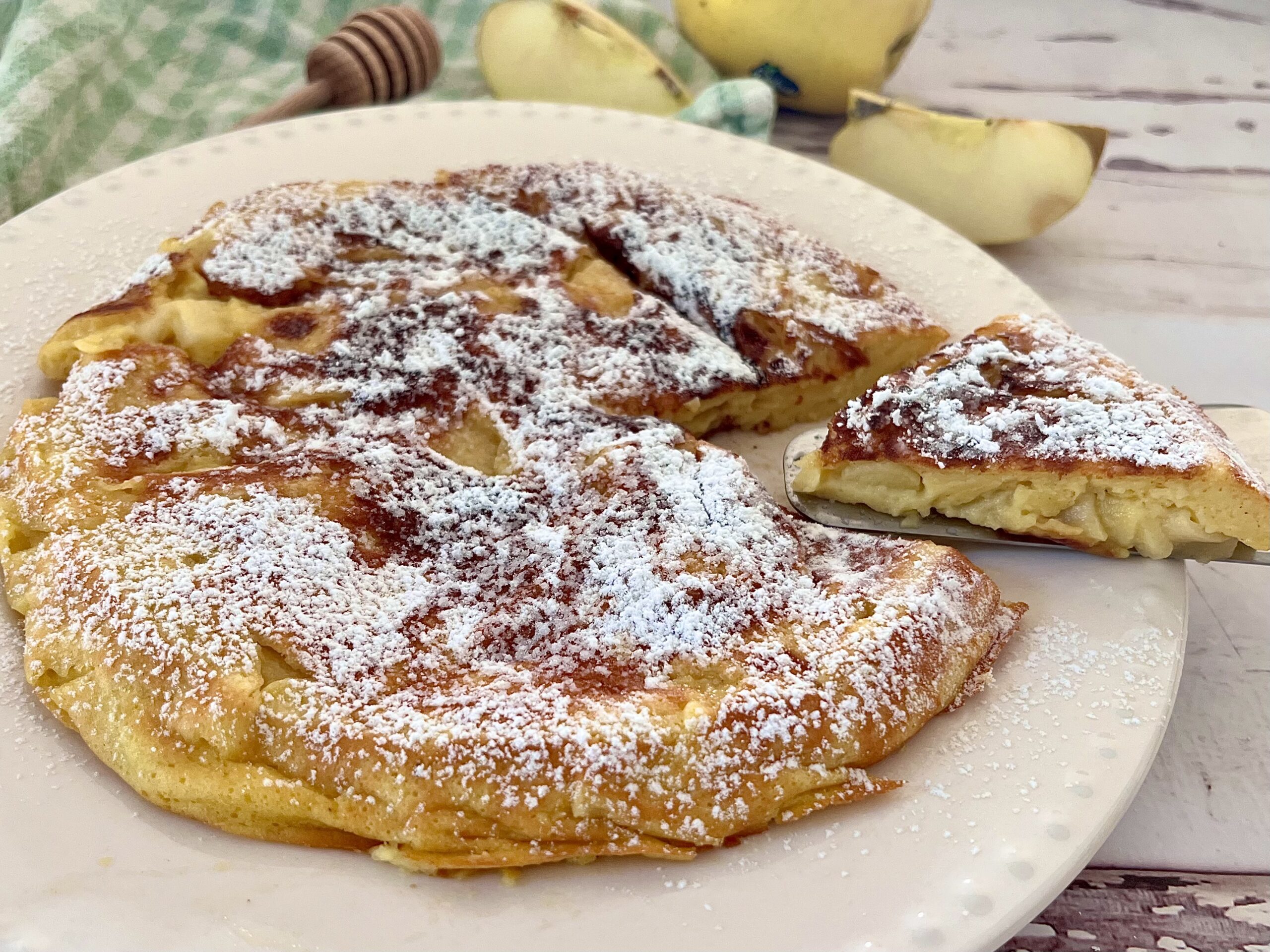 Frittata di mele in padella, pronta in 5 minuti! - Blog di ricette salutari