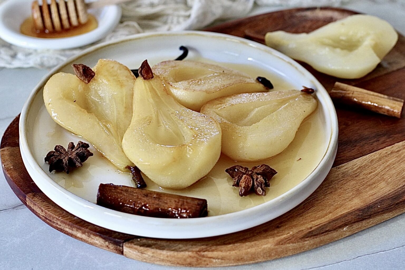 Pere cotte caramellate in padella alle spezie senza zucchero - Blog di ...
