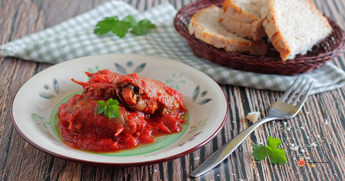 Involtini al sugo con pecorino | ricettesfiziosedirosaria