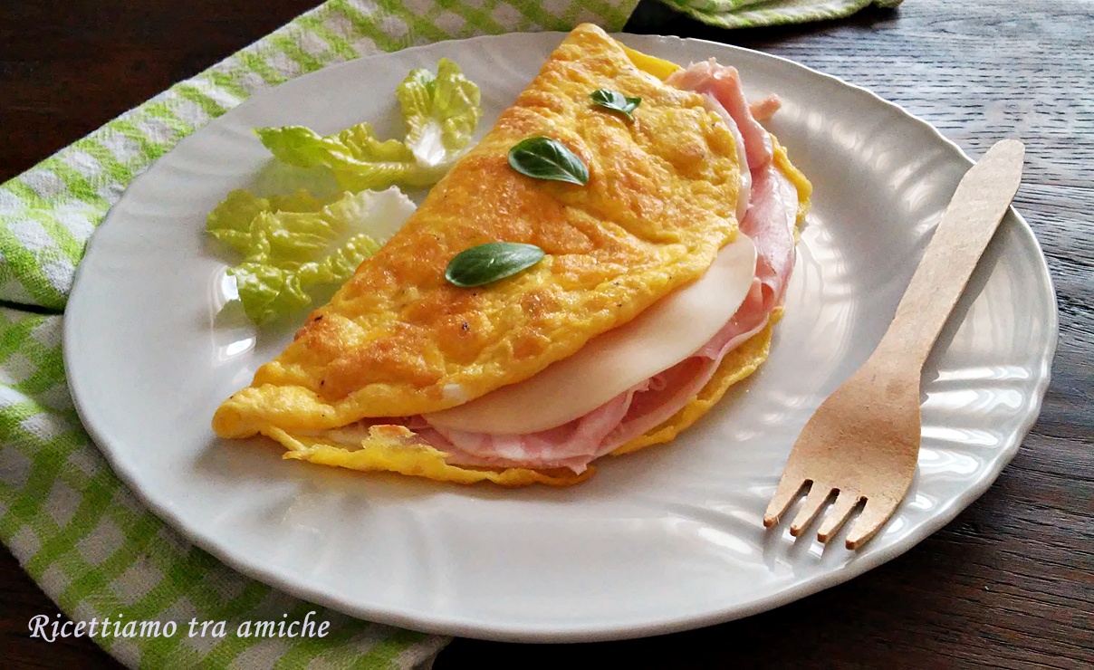 Omelette ripiene (ricetta veloce) | Ricettiamo con Raffy
