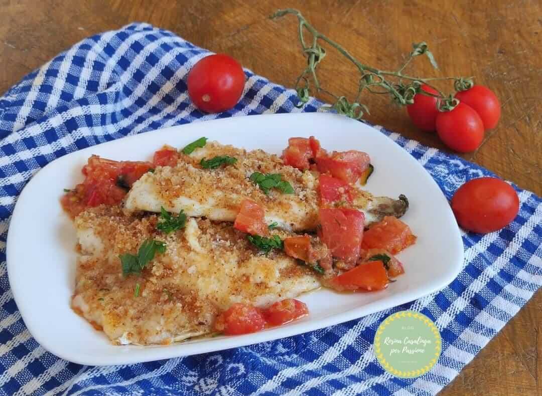 FILETTI DI ORATA GRATINATI - Rosina Casalinga per passione